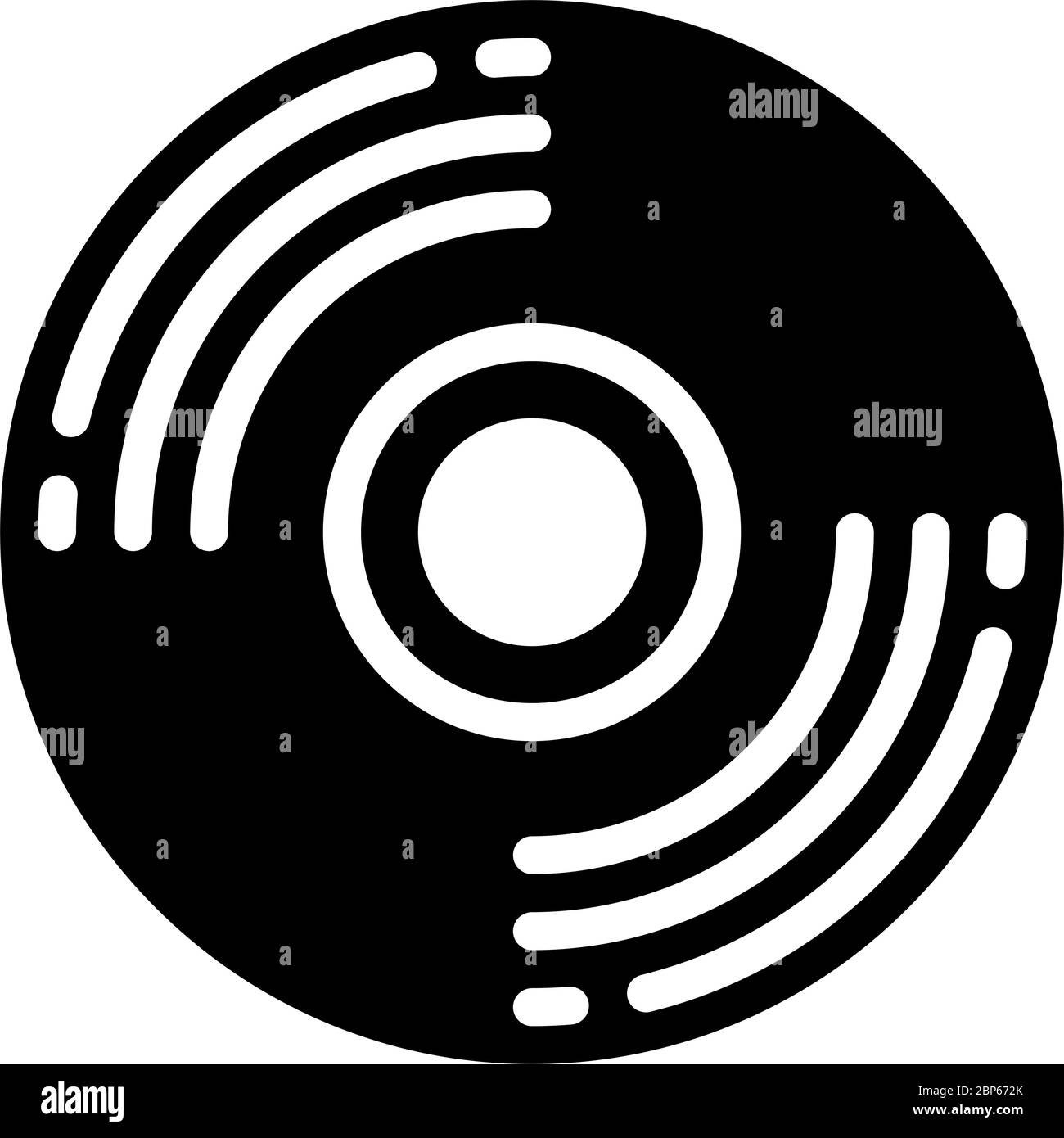 Record disc icon representing ‘Disc’ Stock Vector Image & Art - Alamy