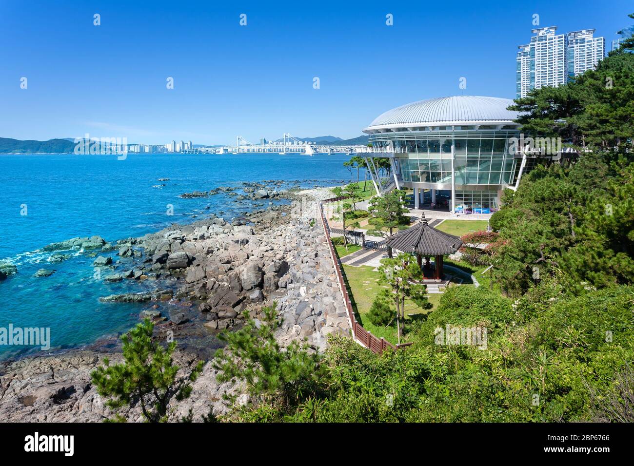 Busan, South Korea - September 06, 2014:busan sea sun daylight ...