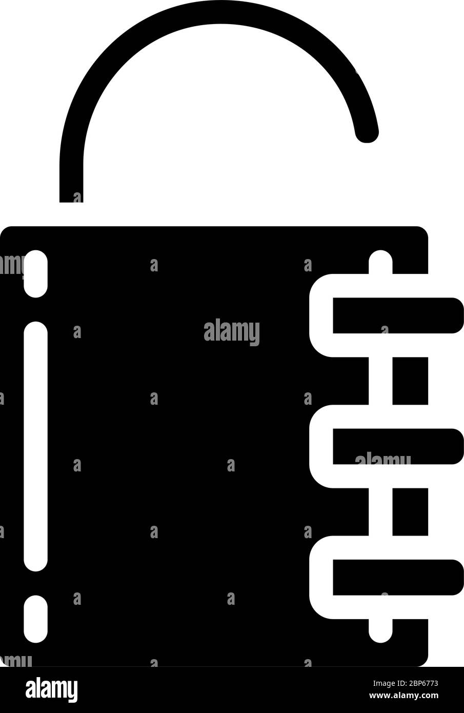 Open lock icon representing ‘Lock’ Stock Vector Image & Art - Alamy