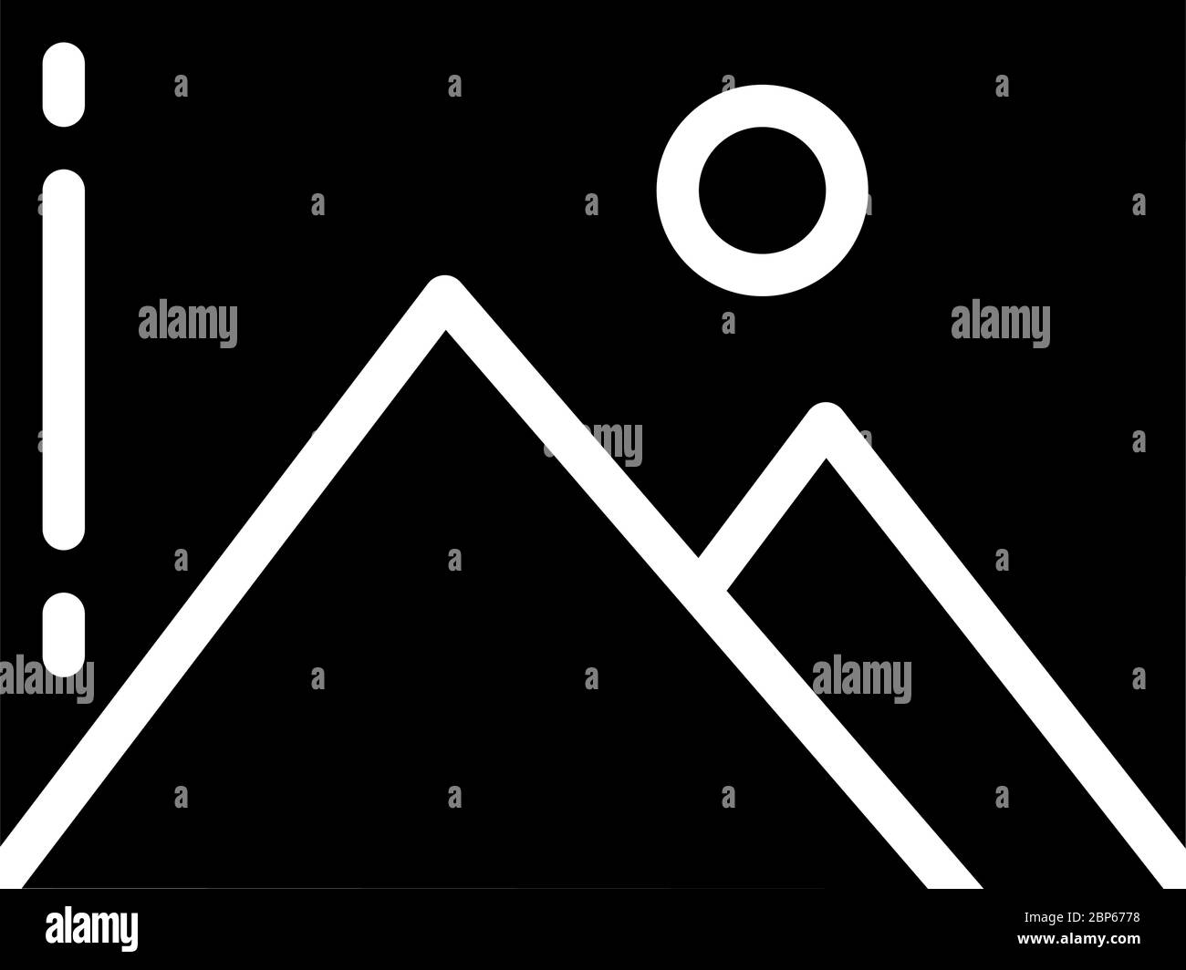 picture icon representing ‘Image’ Stock Vector Image & Art - Alamy