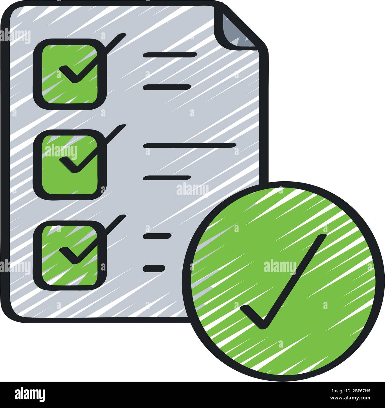 Completed task list hi-res stock photography and images - Alamy