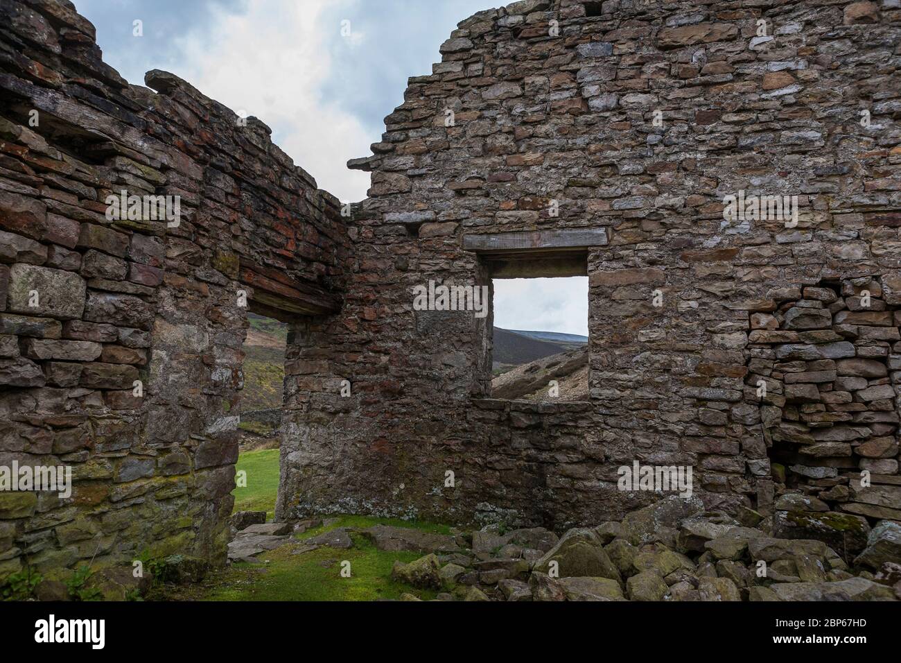 Surrender Smelt Mill, Mill Gill, North Yorkshire, England, UK Stock ...