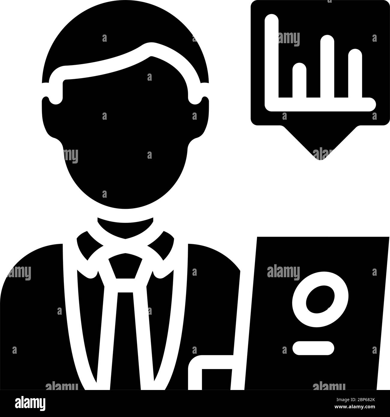 Male avatar analyst icon Stock Vector Image & Art - Alamy