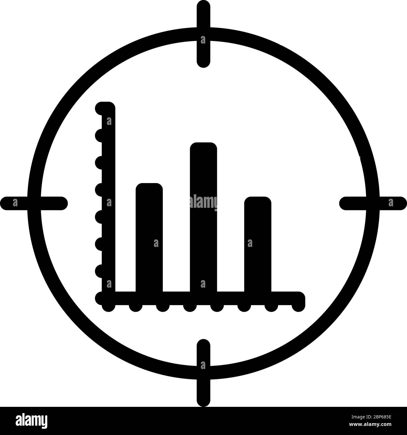 Data target icon Stock Vector Image & Art - Alamy