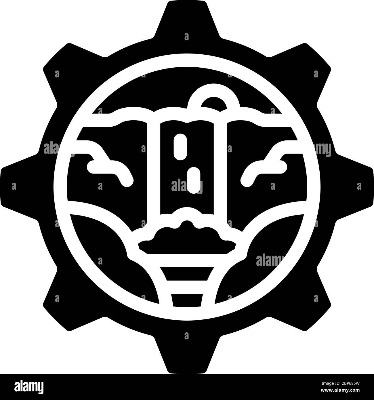 Waterfall icon set Stock Vector Images - Alamy