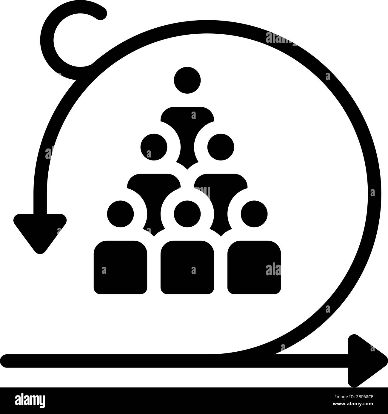 Agile team icons Stock Vector Images - Alamy