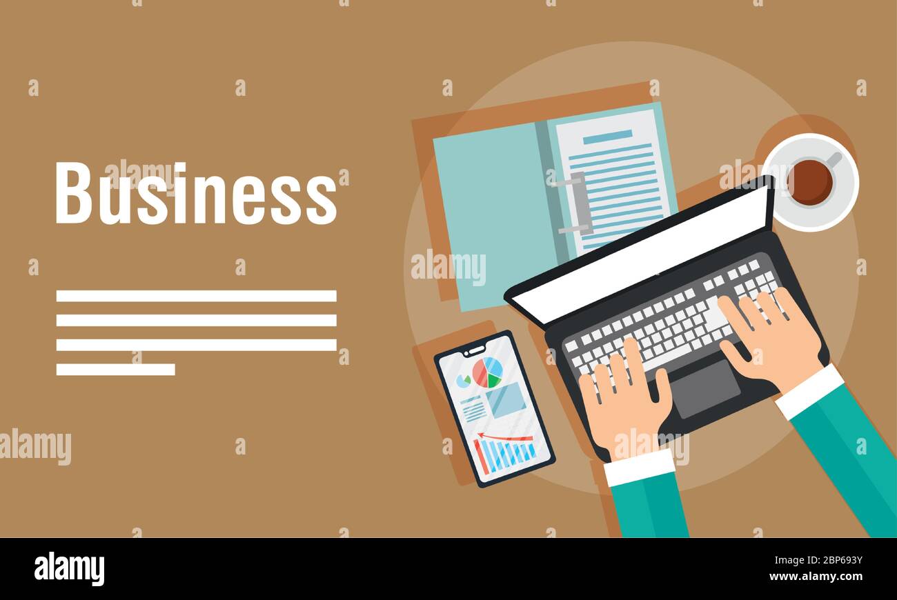 business banners with laptop icons Stock Vector Image & Art - Alamy