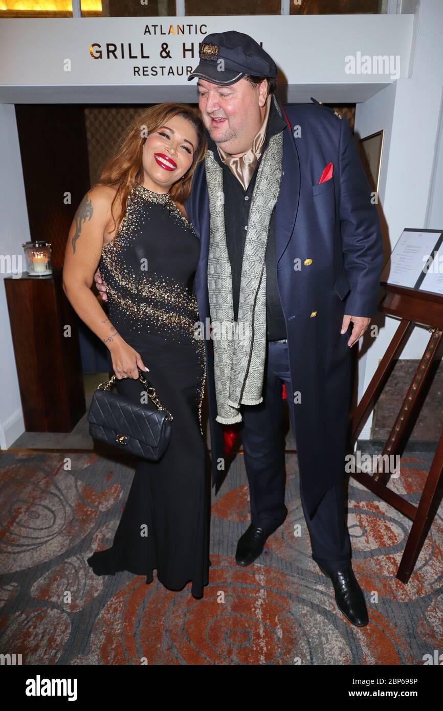 Patricia Blanco,Andreas Ellermann,Hamburger Presseball 2020 at the ...