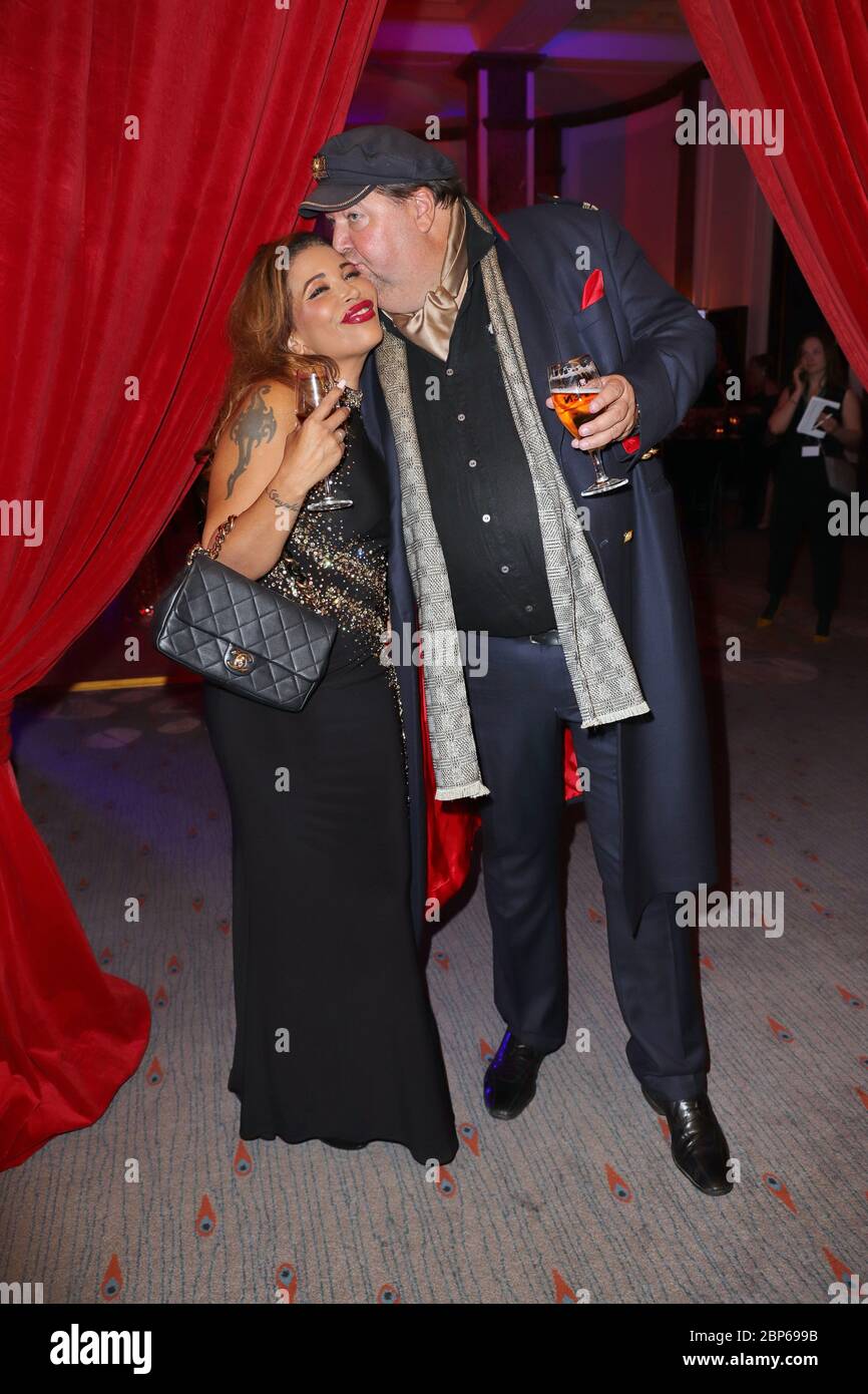 Patricia Blanco,Andreas Ellermann,Hamburger Presseball 2020 at the ...