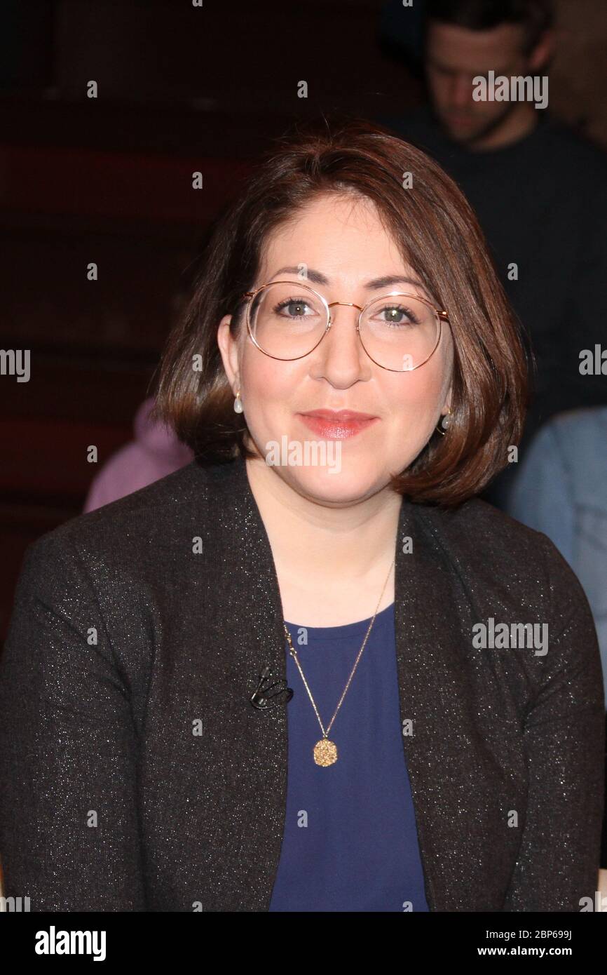 Deborah Feldman, Lanz, Sendung vom 28.01.2020, Hamburg Stock Photo - Alamy