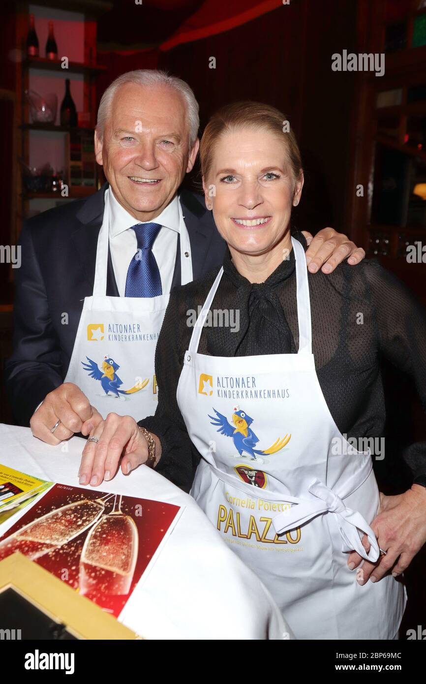 Ruediger Grube, Cornelia Poletto, Charity Gala zugunsten des Altonaer Kinderkrankenhauses im ...