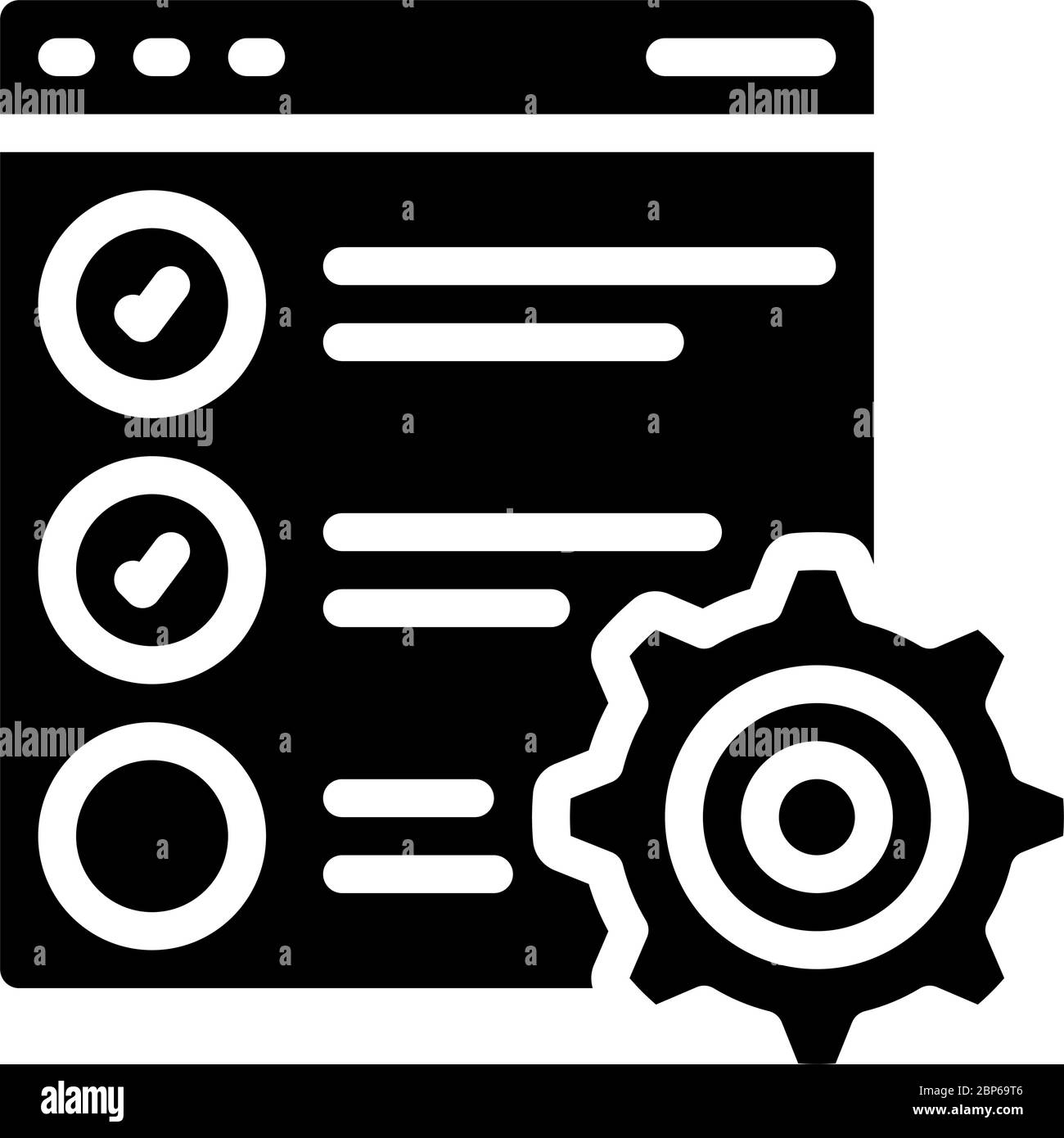 Task List Management icon Stock Vector Image & Art - Alamy