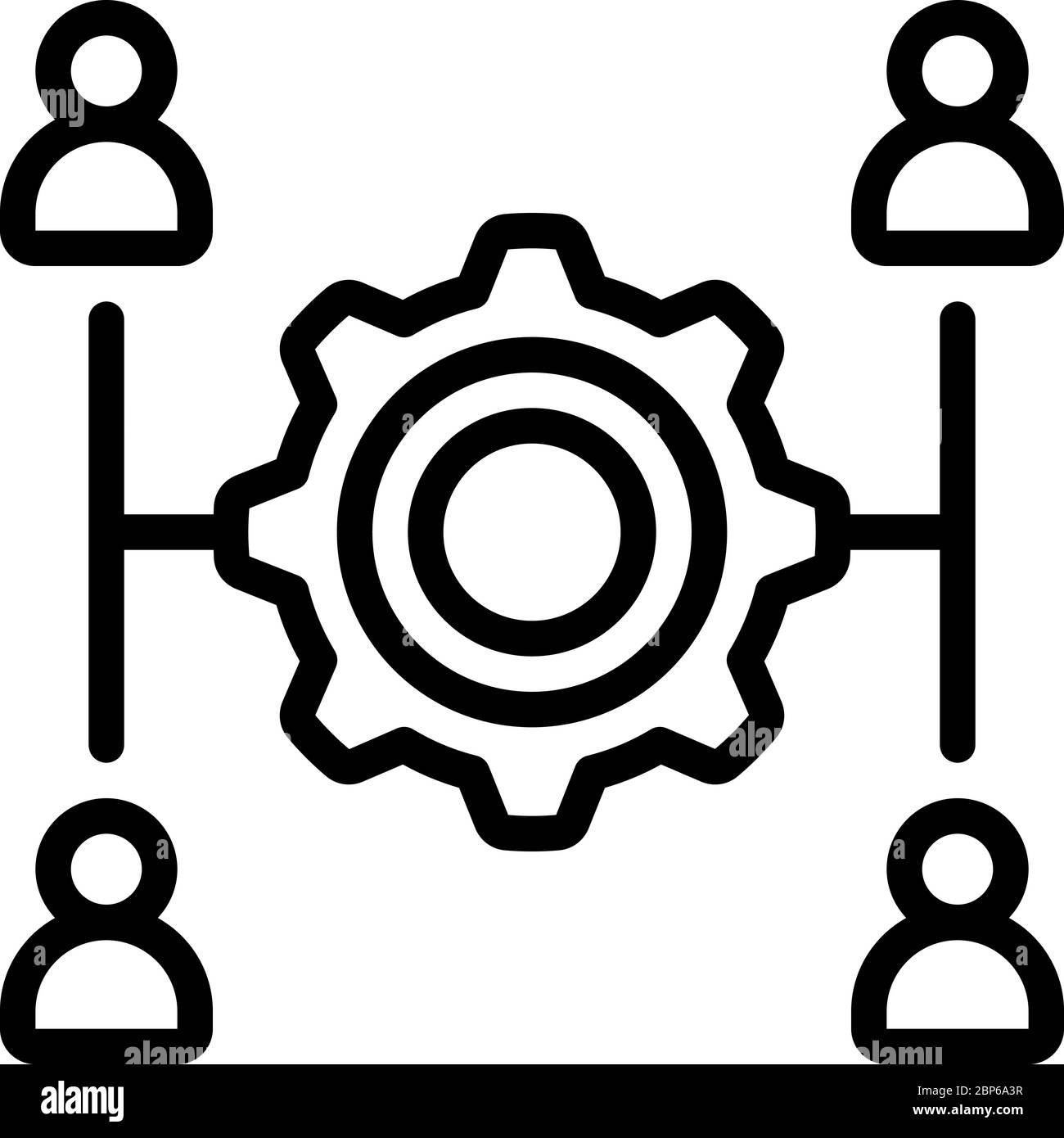 People Management icon Stock Vector Image & Art - Alamy