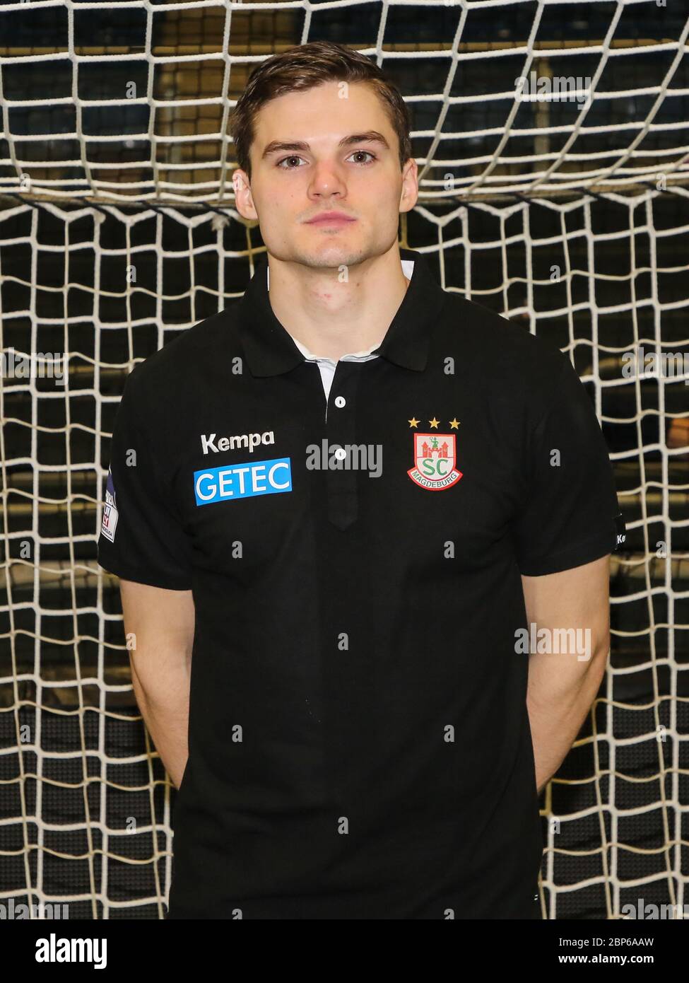 Dutch handball player kay kirsten evert smits sc magdeburg Liqui Moly ...