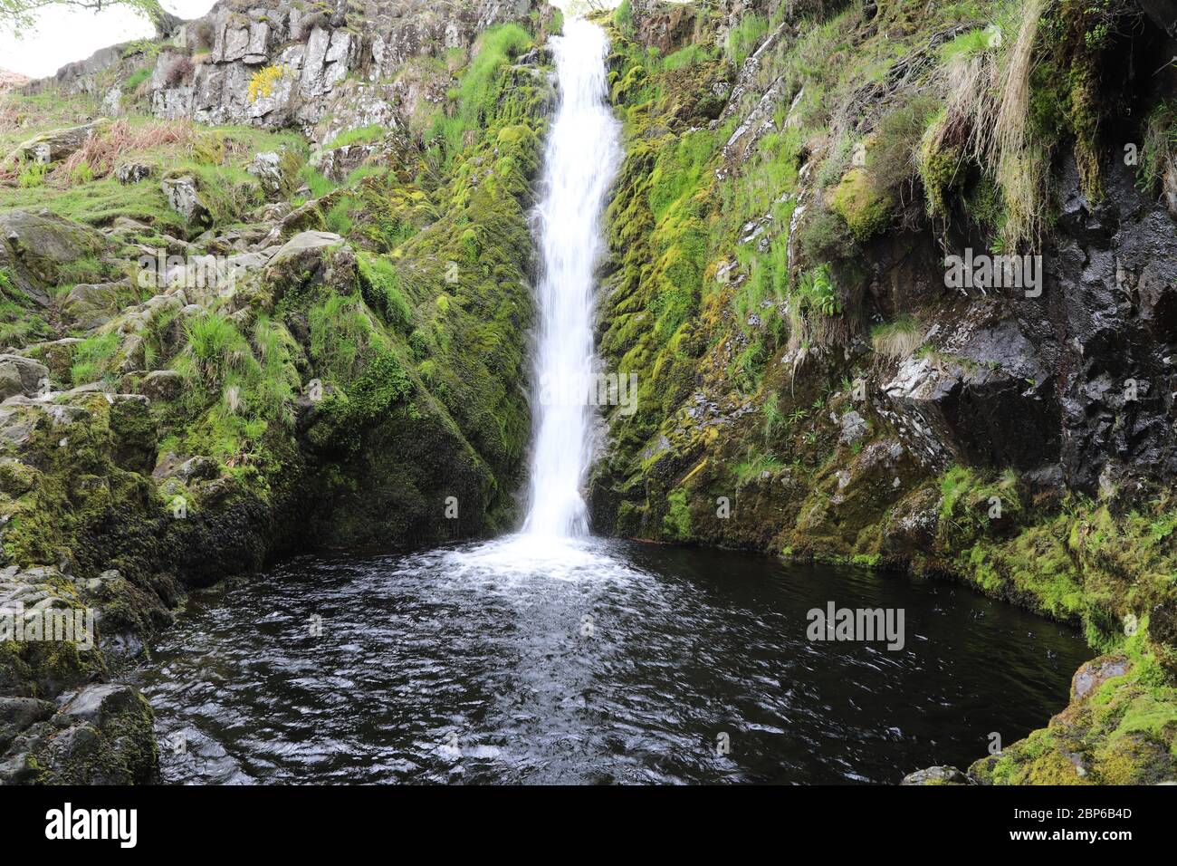 Linhope spout waterfall hi-res stock photography and images - Alamy