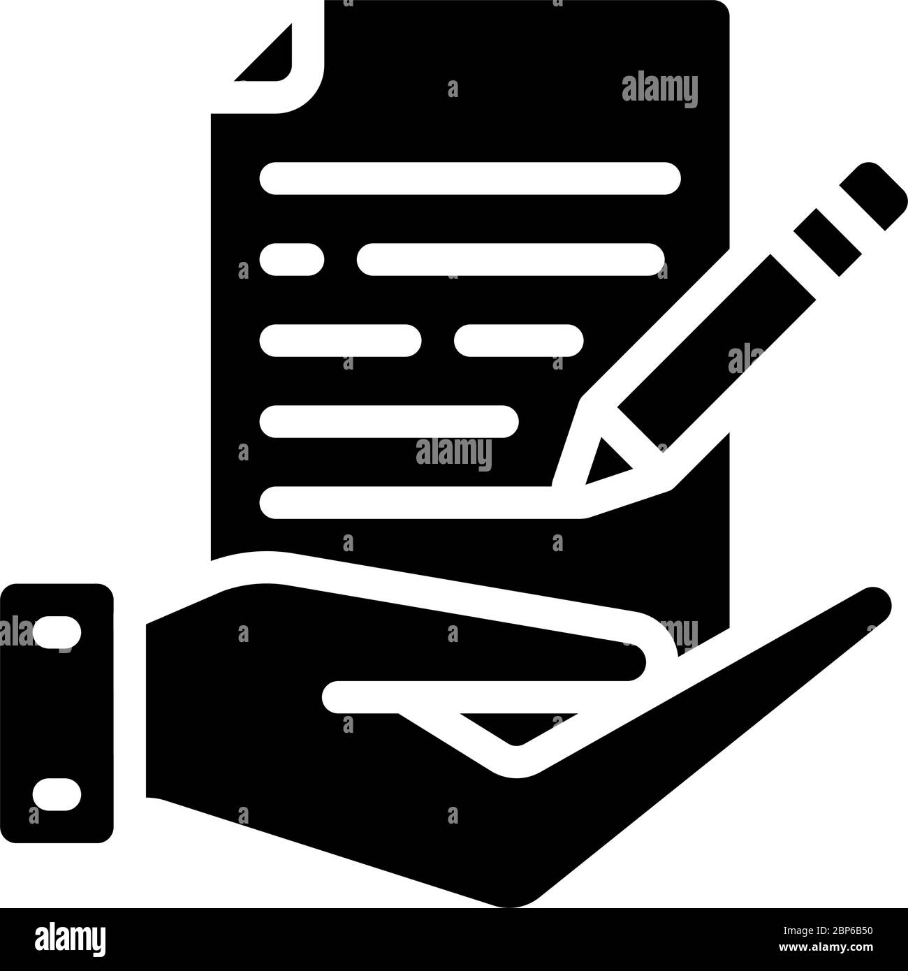 Write proposal icon Stock Vector Image & Art - Alamy