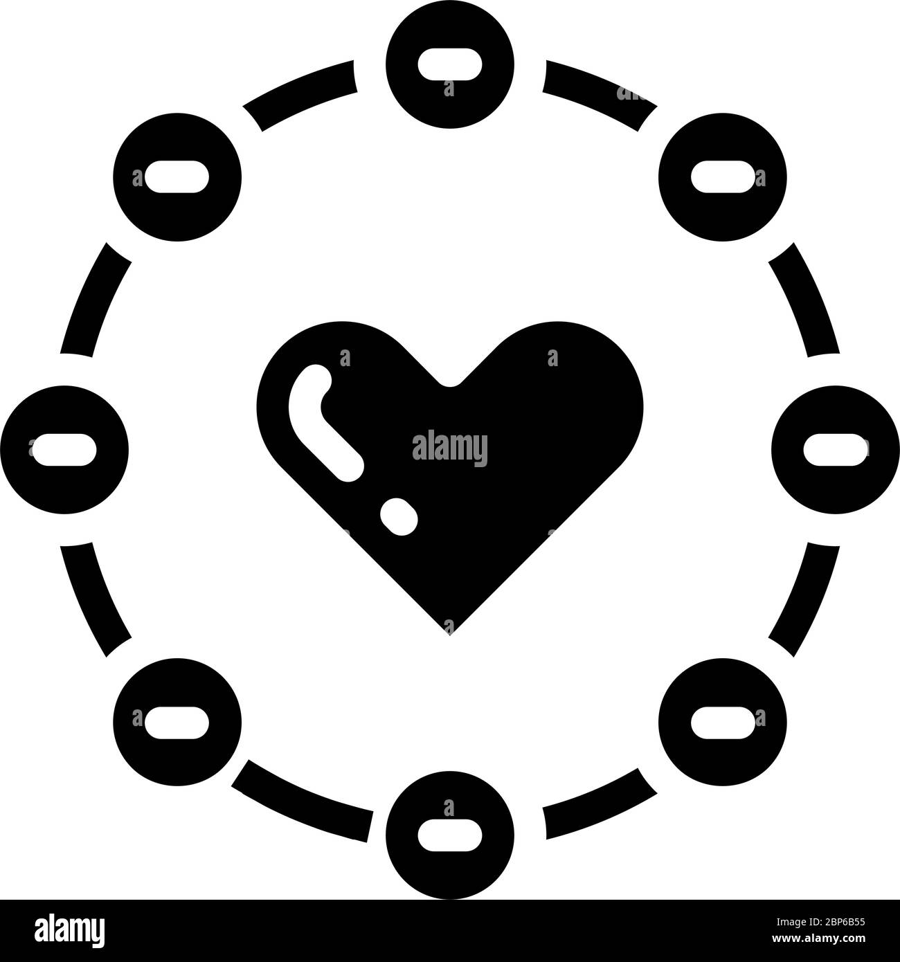 Life Cycle Icon Black