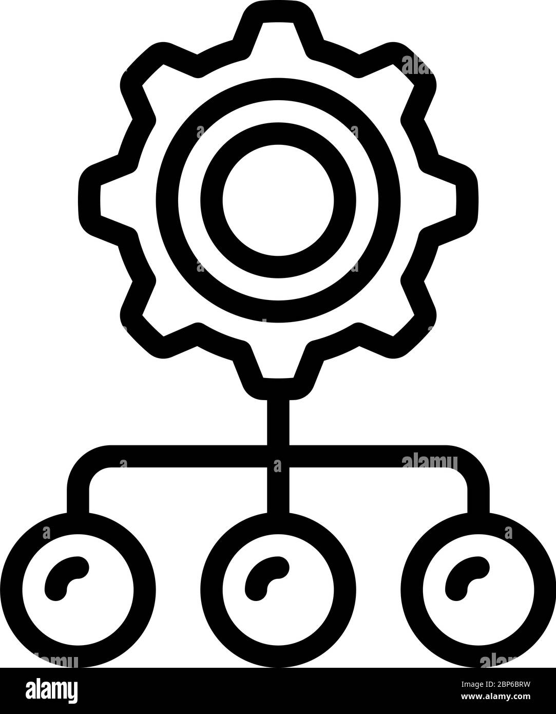 Hierarchy Management icon Stock Vector Image & Art - Alamy