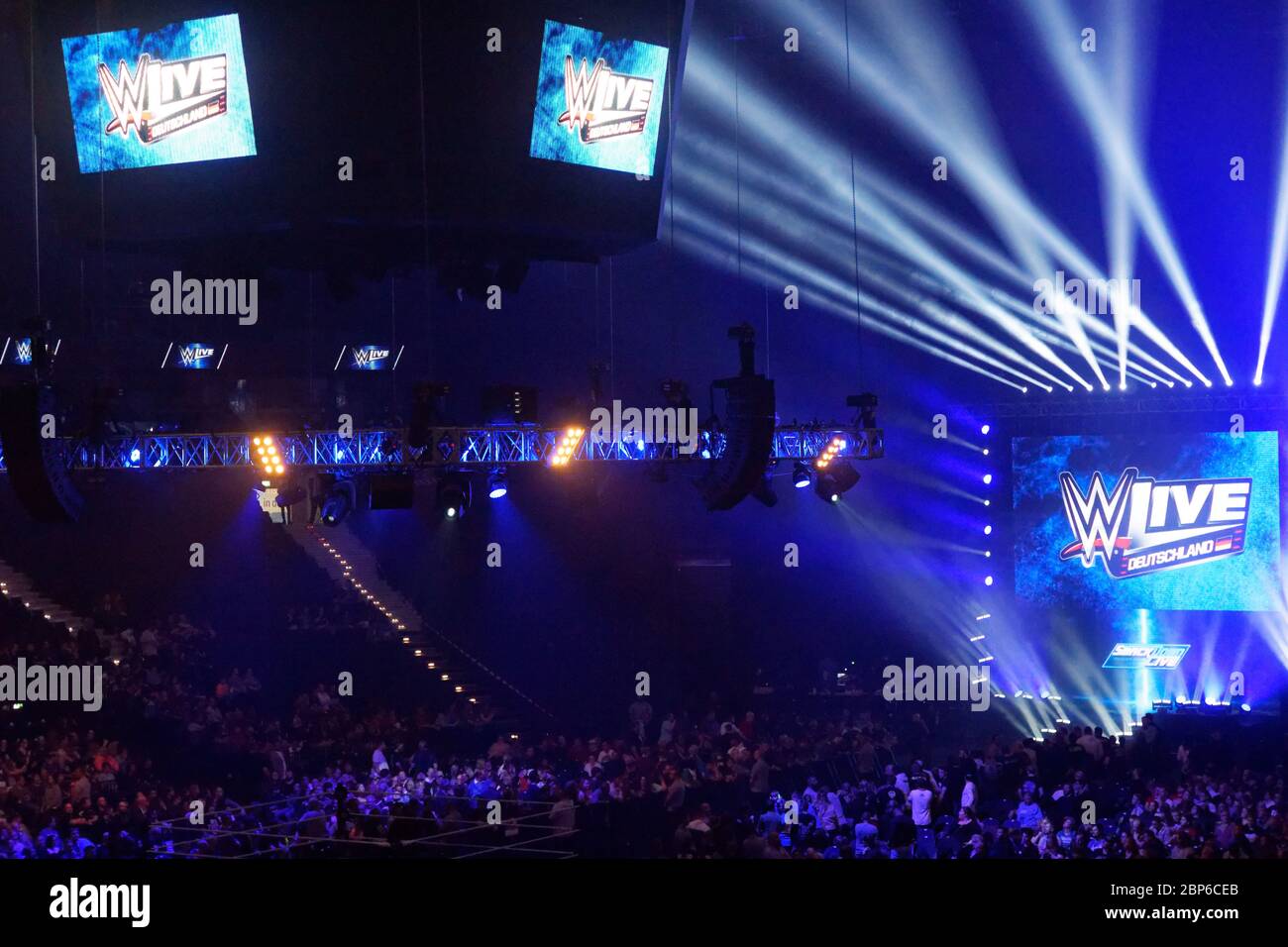 The WWE Live Event "SmackDown Live" in Hamburg Stock Photo - Alamy