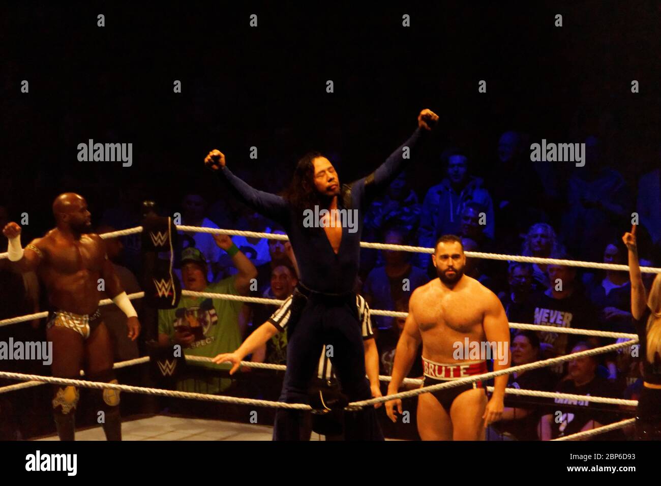 The WWE Live Event "SmackDown Live" in Hamburg Stock Photo - Alamy