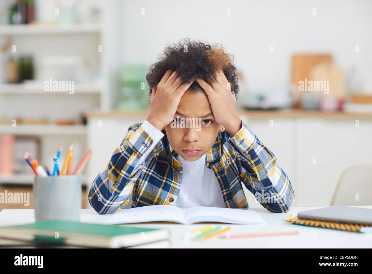 Angry school children classroom hi-res stock photography and images - Alamy