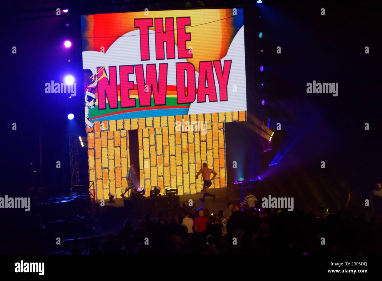 The WWE Live Event "SmackDown Live" in Hamburg Stock Photo - Alamy