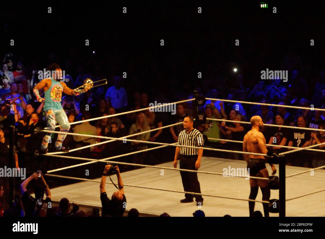 The WWE Live Event "SmackDown Live" in Hamburg Stock Photo - Alamy