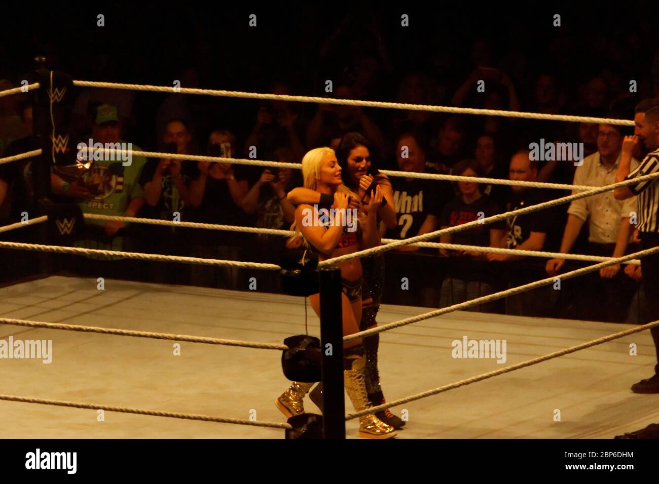 The WWE Live Event "SmackDown Live" in Hamburg Stock Photo - Alamy
