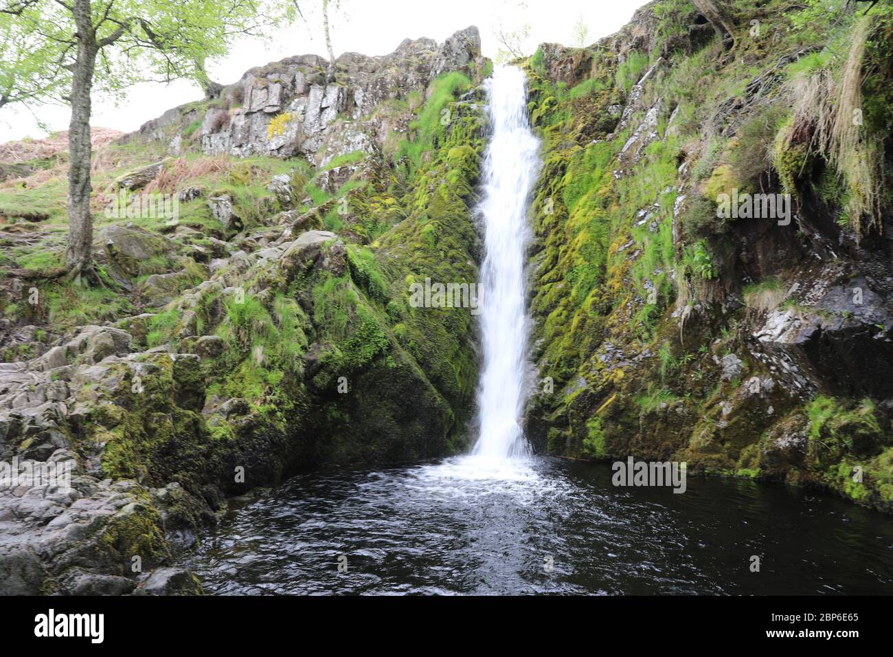 Linhope spout waterfall hi-res stock photography and images - Alamy