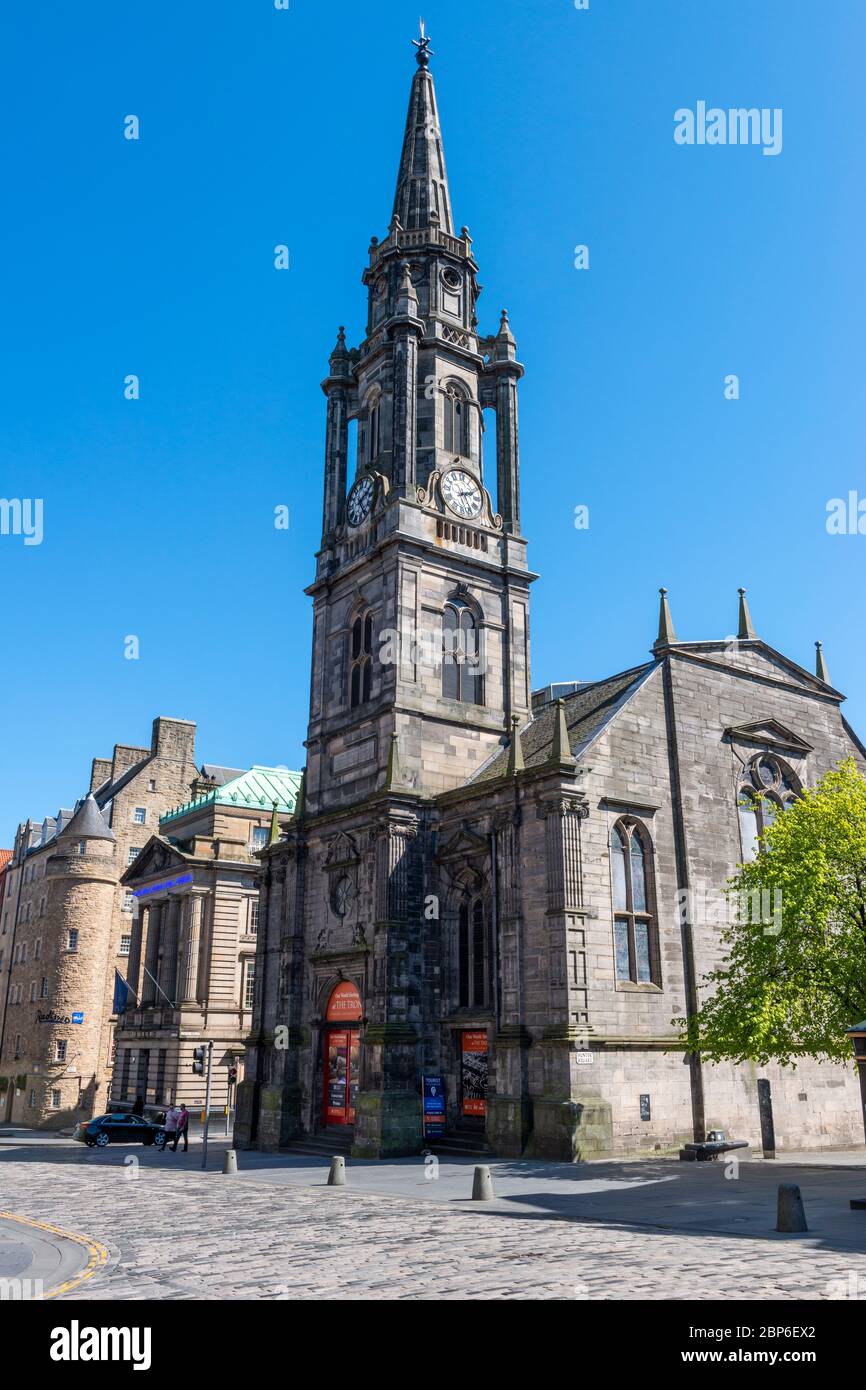 Tron kirk spire royal mile hi-res stock photography and images - Alamy