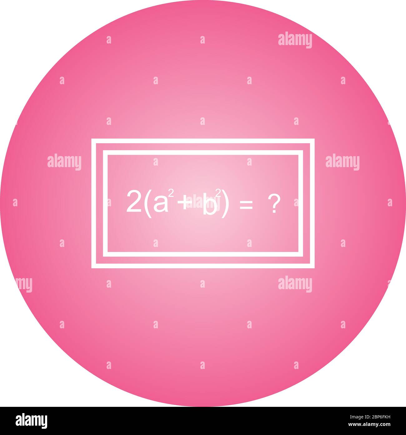 Beautiful Solving Formula Line Vector Icon Stock Vector Image & Art - Alamy