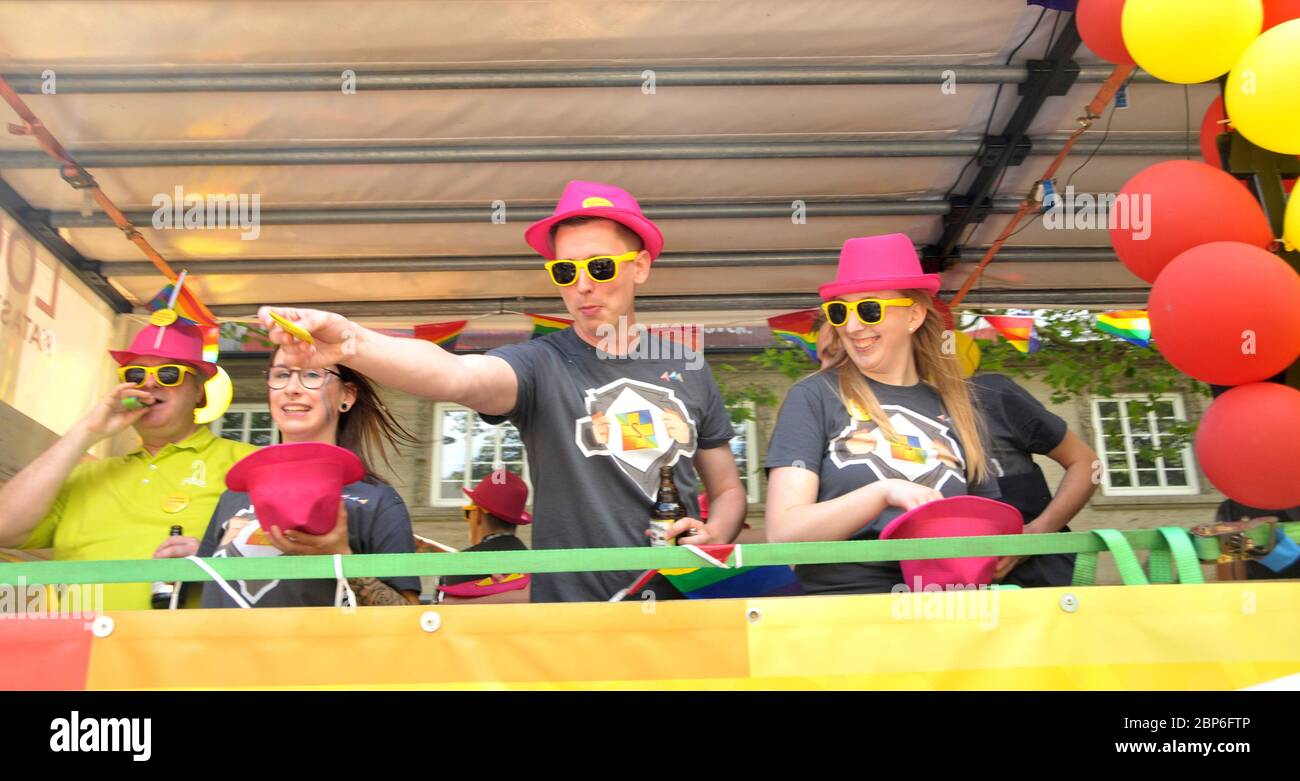 Christopher Street Day 2019 in Hannover Stock Photo - Alamy