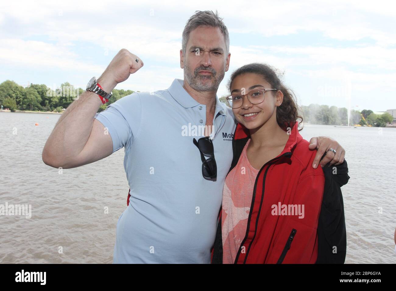 Manou Lubowski & daughter Beija,Dragon Boat Race of the Michael Stich ...