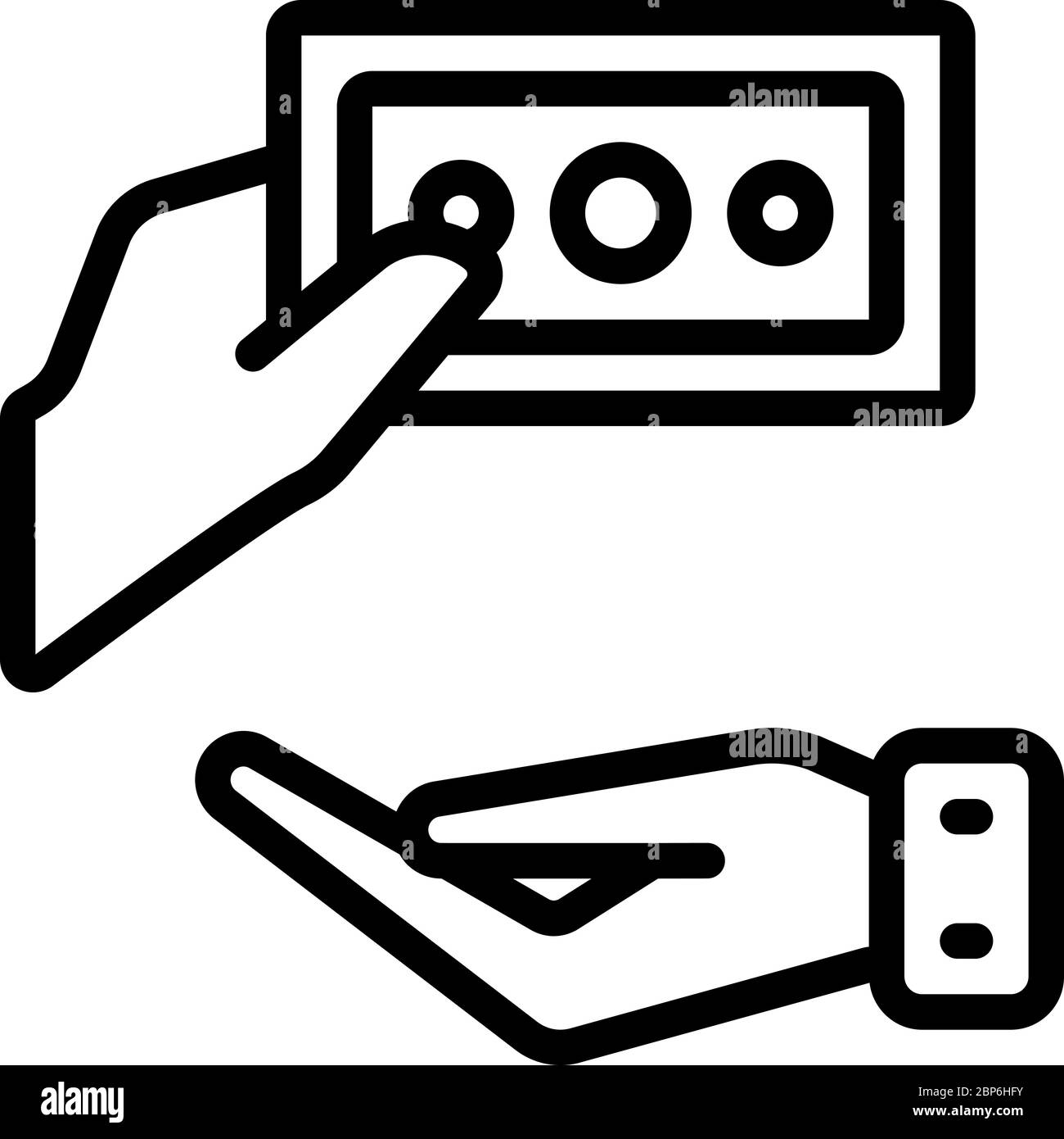 Give Money icon Stock Vector Image & Art - Alamy