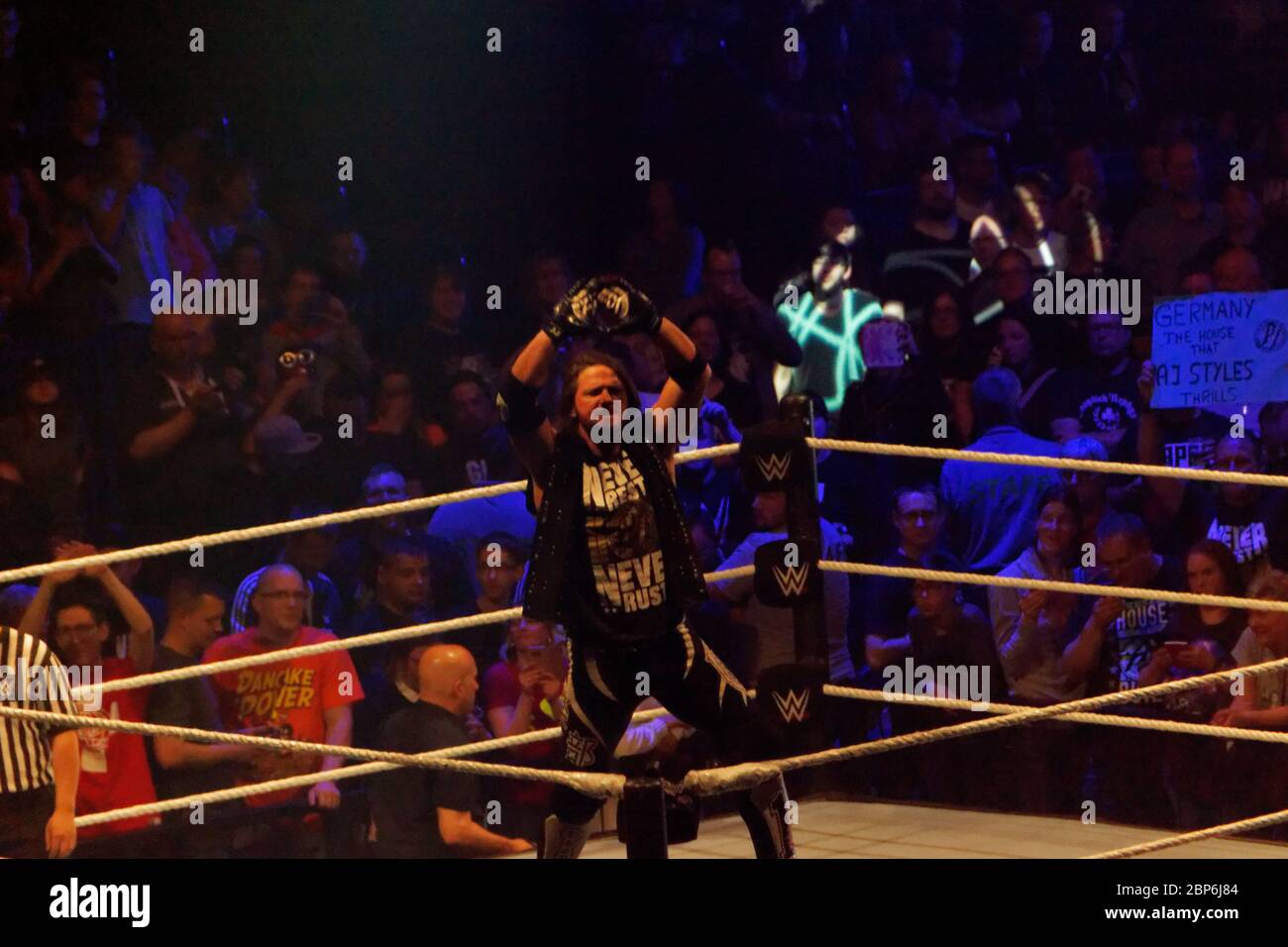 The WWE Live Event "SmackDown Live" in Hamburg Stock Photo - Alamy
