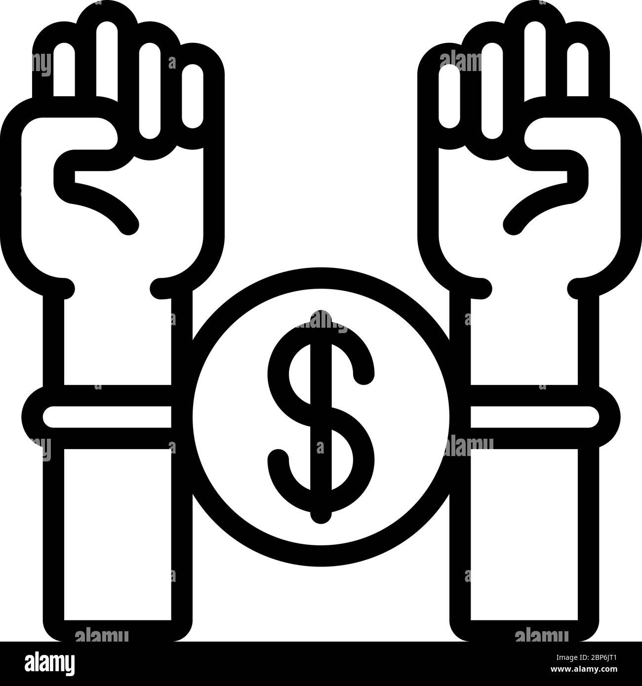 Tied up financially icon Stock Vector Image & Art - Alamy