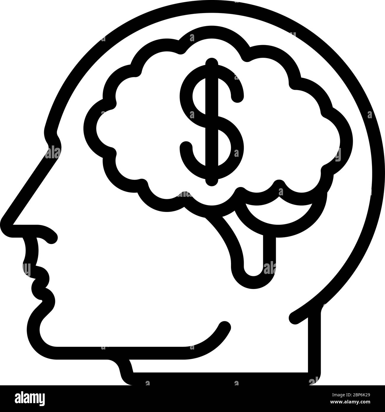 Icons person brain Stock Vector Images - Alamy