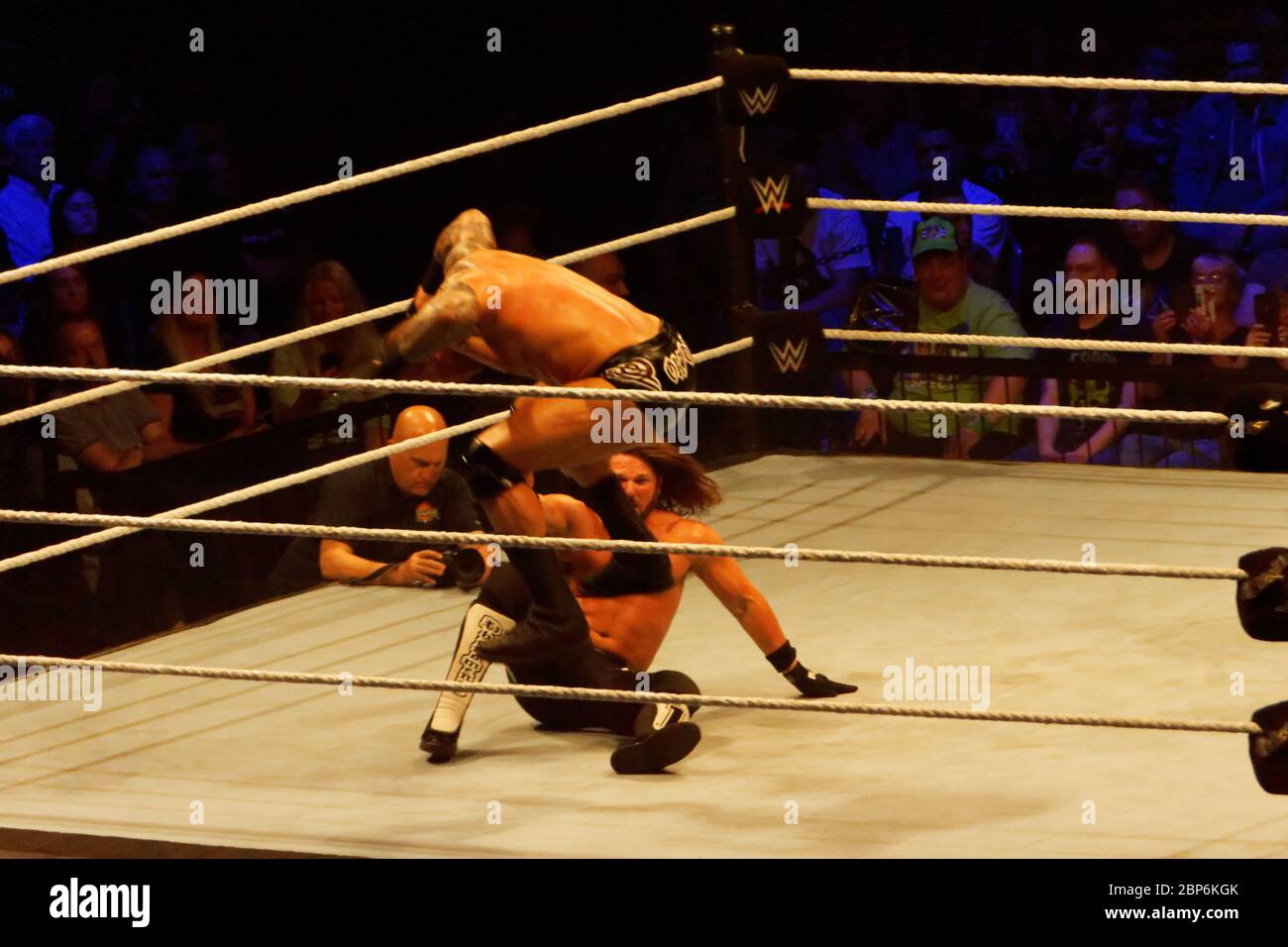 The WWE Live Event "SmackDown Live" in Hamburg Stock Photo - Alamy