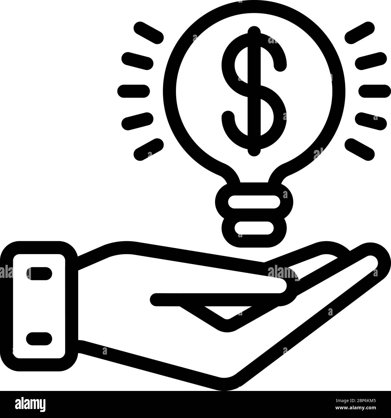 Give Financial Ideas icon Stock Vector Image & Art - Alamy