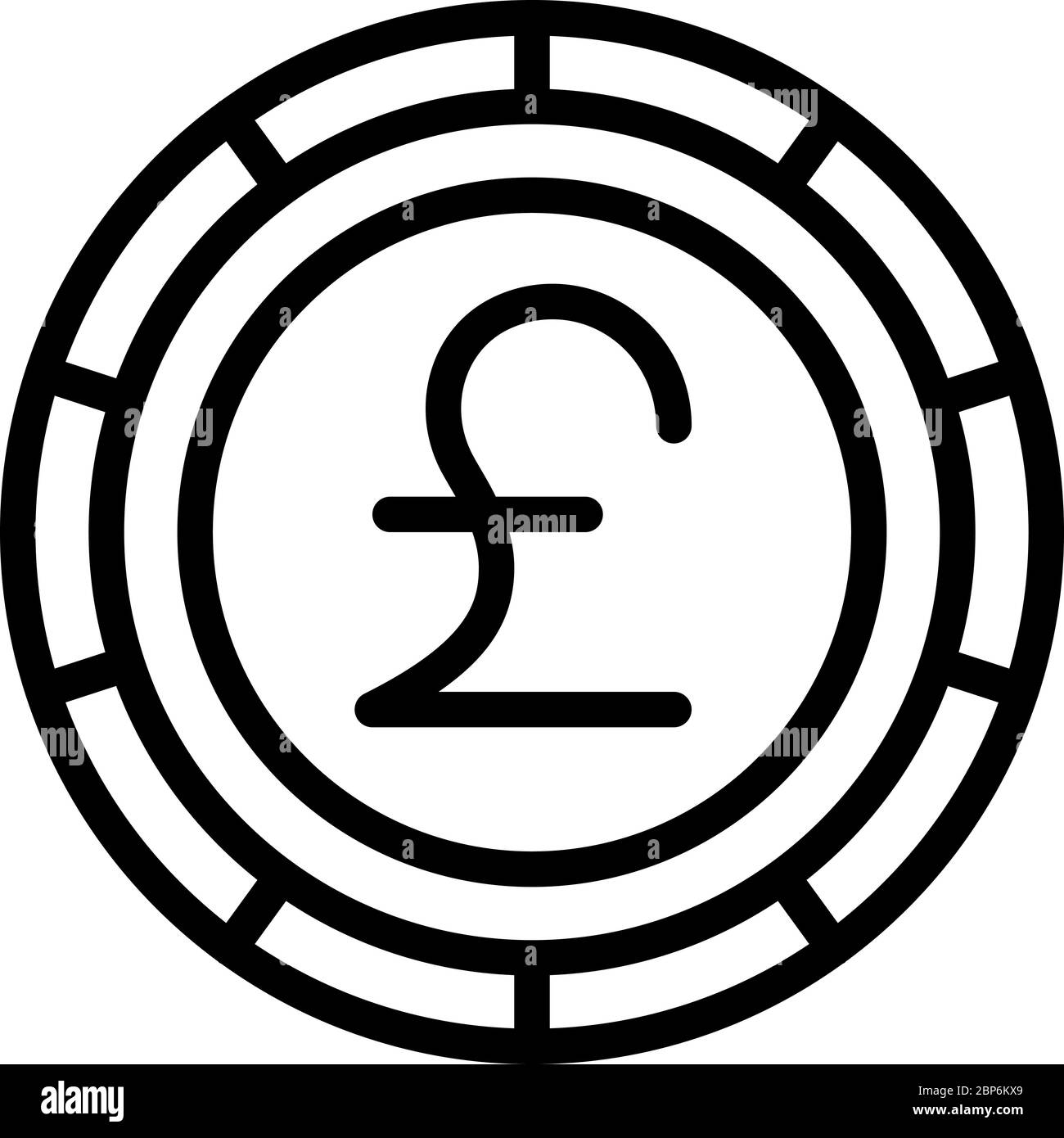 British Currency coin icon Stock Vector Image & Art - Alamy