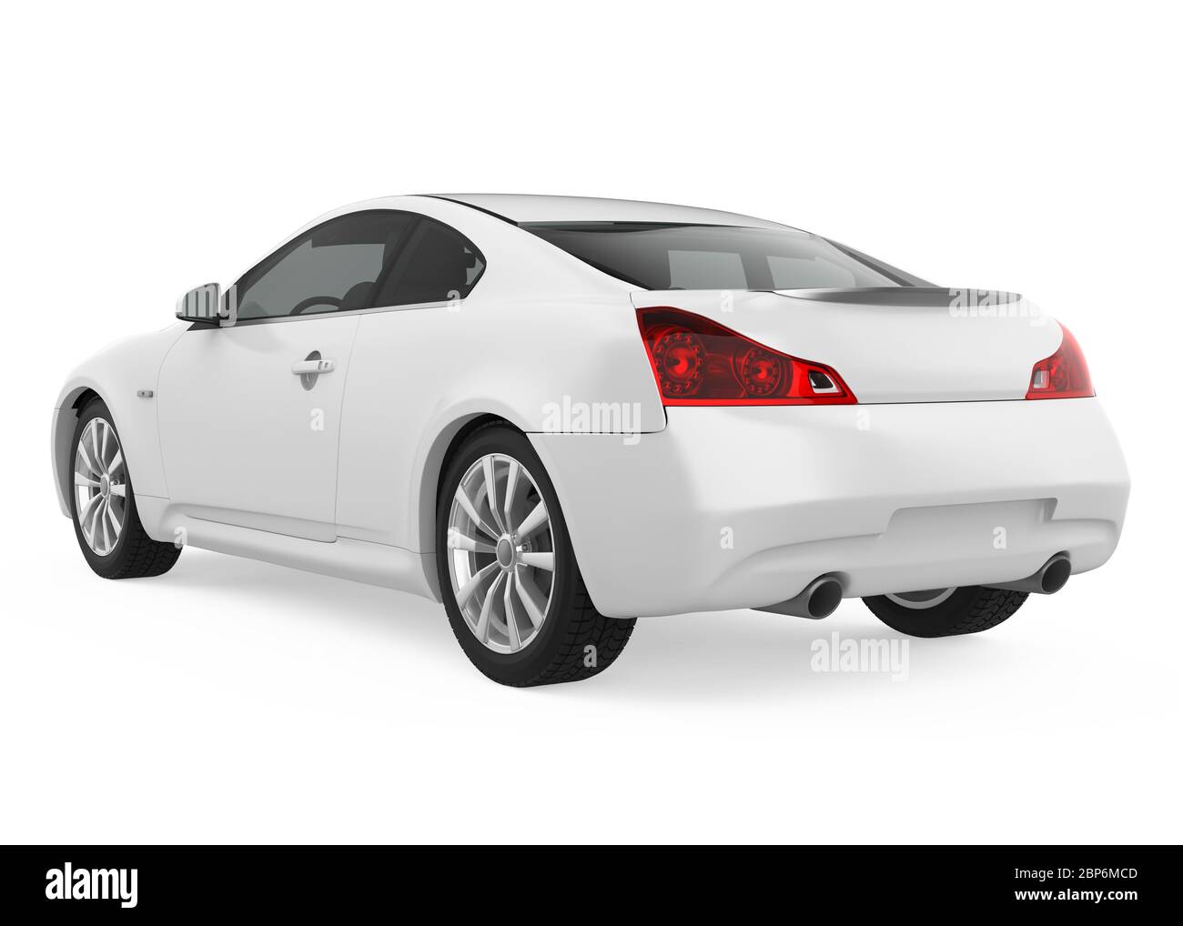 Sedan Car Isolated Stock Photo - Alamy