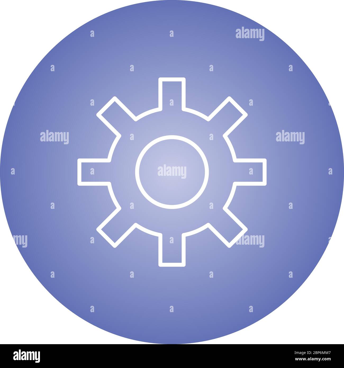 Beautiful Settings Line Vector Icon Stock Vector Image & Art - Alamy