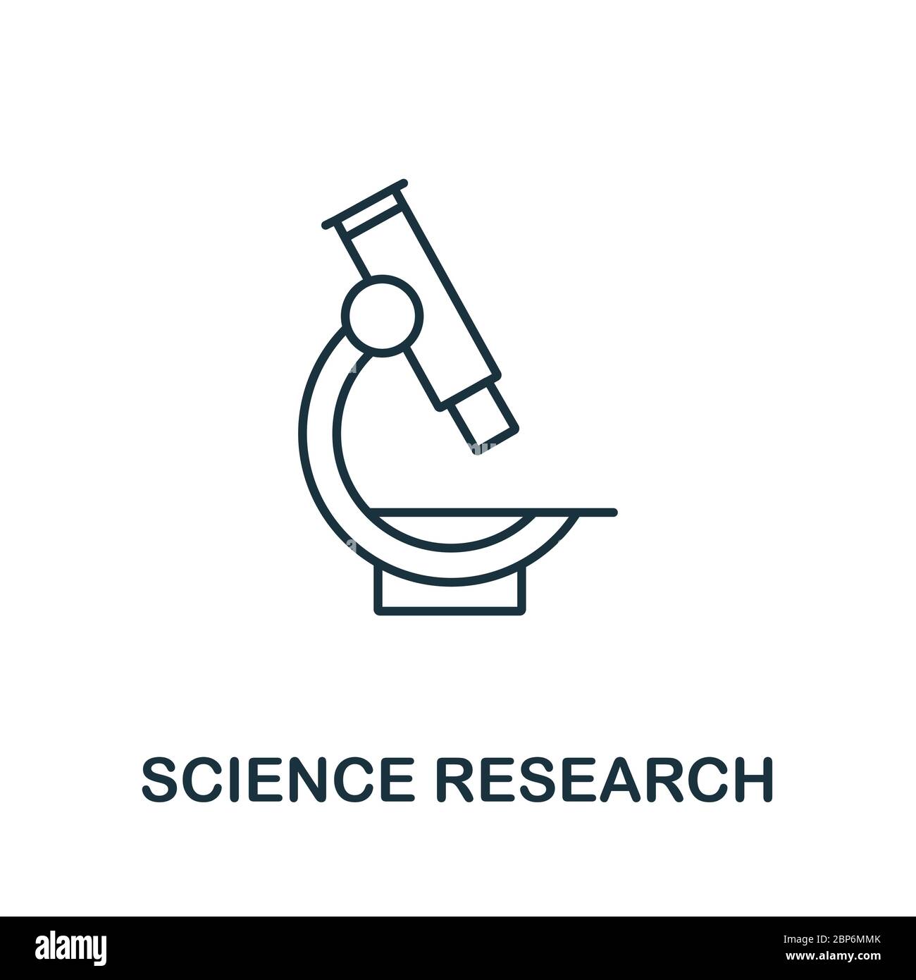 Science Research icon from education collection. Simple line Science ...