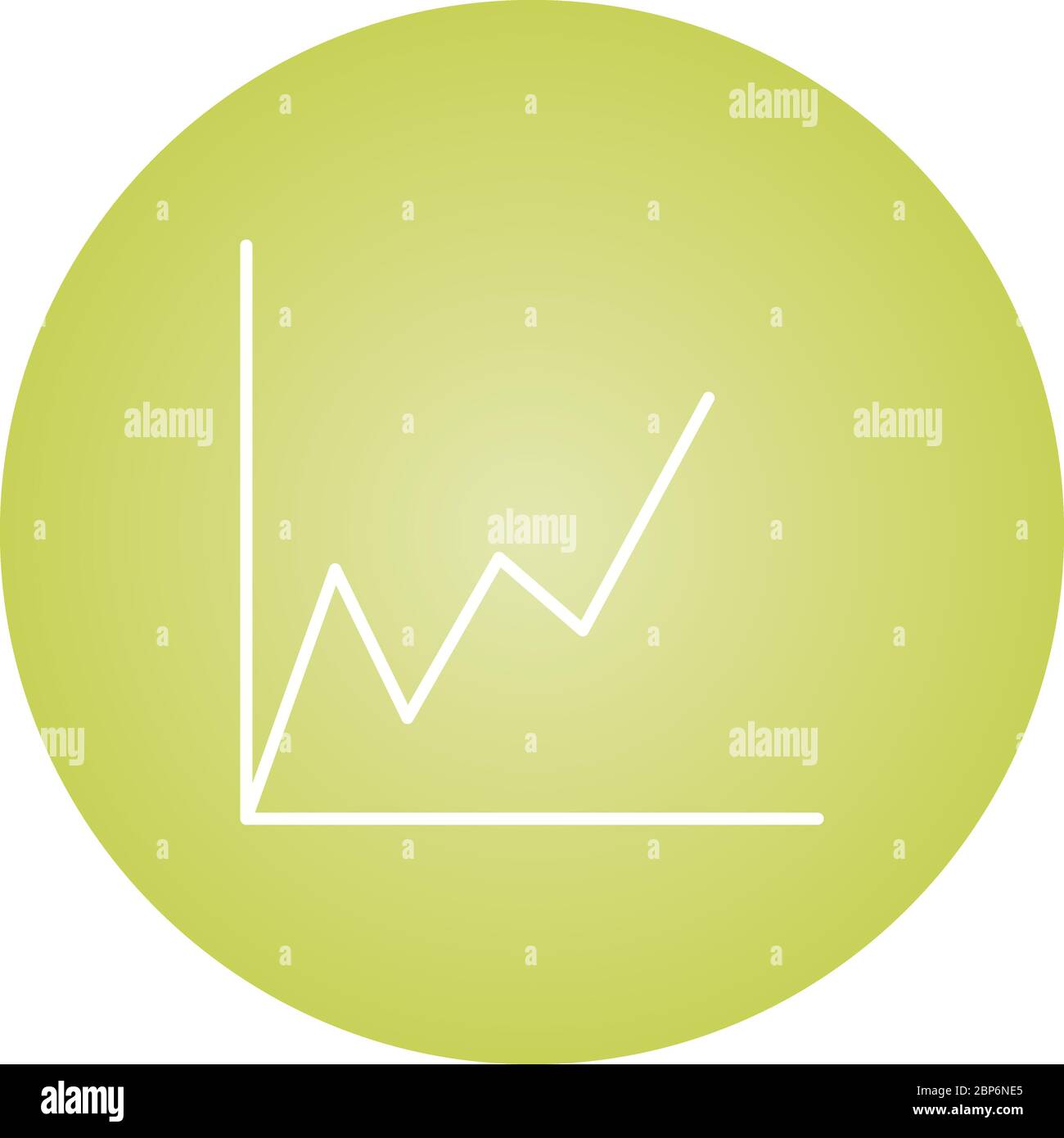 Beautiful Graph Line Vector Icon Stock Vector Image & Art - Alamy