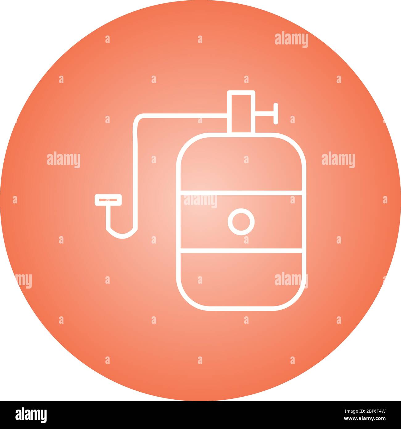 Beautiful Cylinder Line Vector Icon Stock Vector Image & Art - Alamy