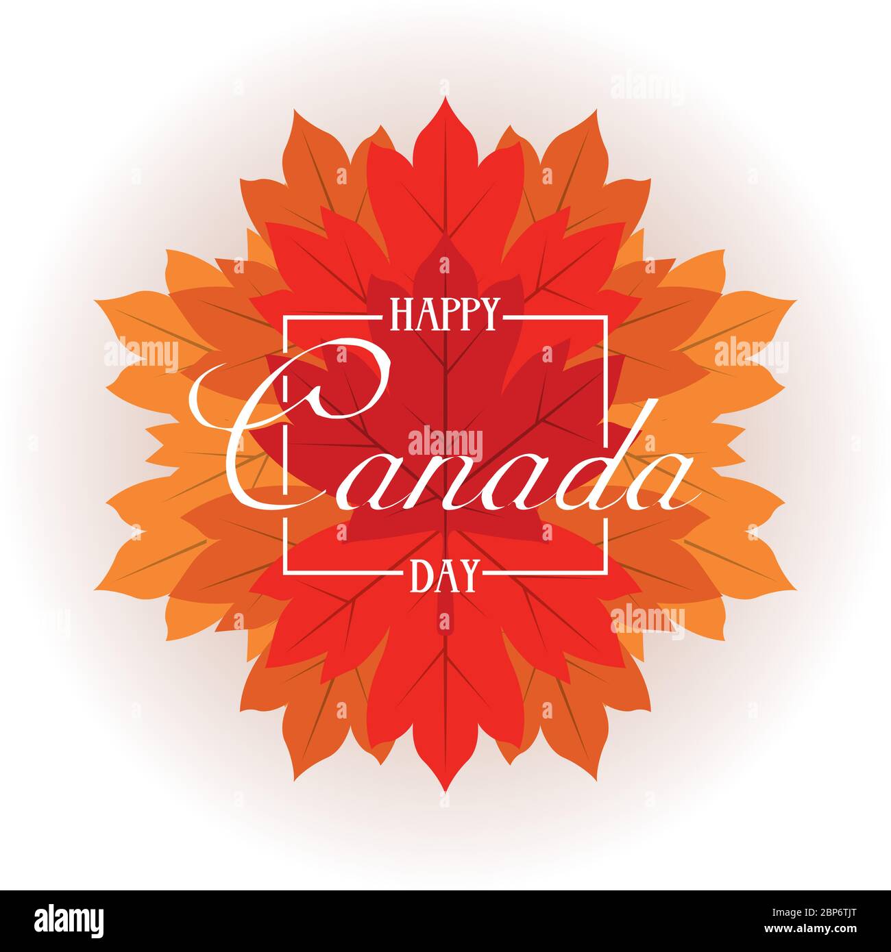 Canada day maple leafs Cut Out Stock Images & Pictures - Alamy