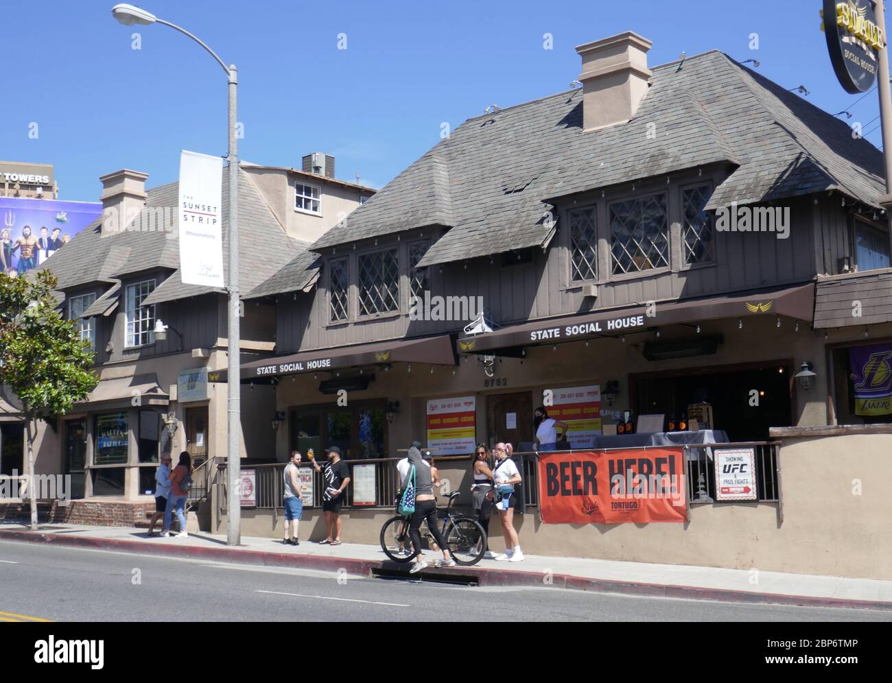 West Hollywood, California, USA 17th May 2020 A general view of ...