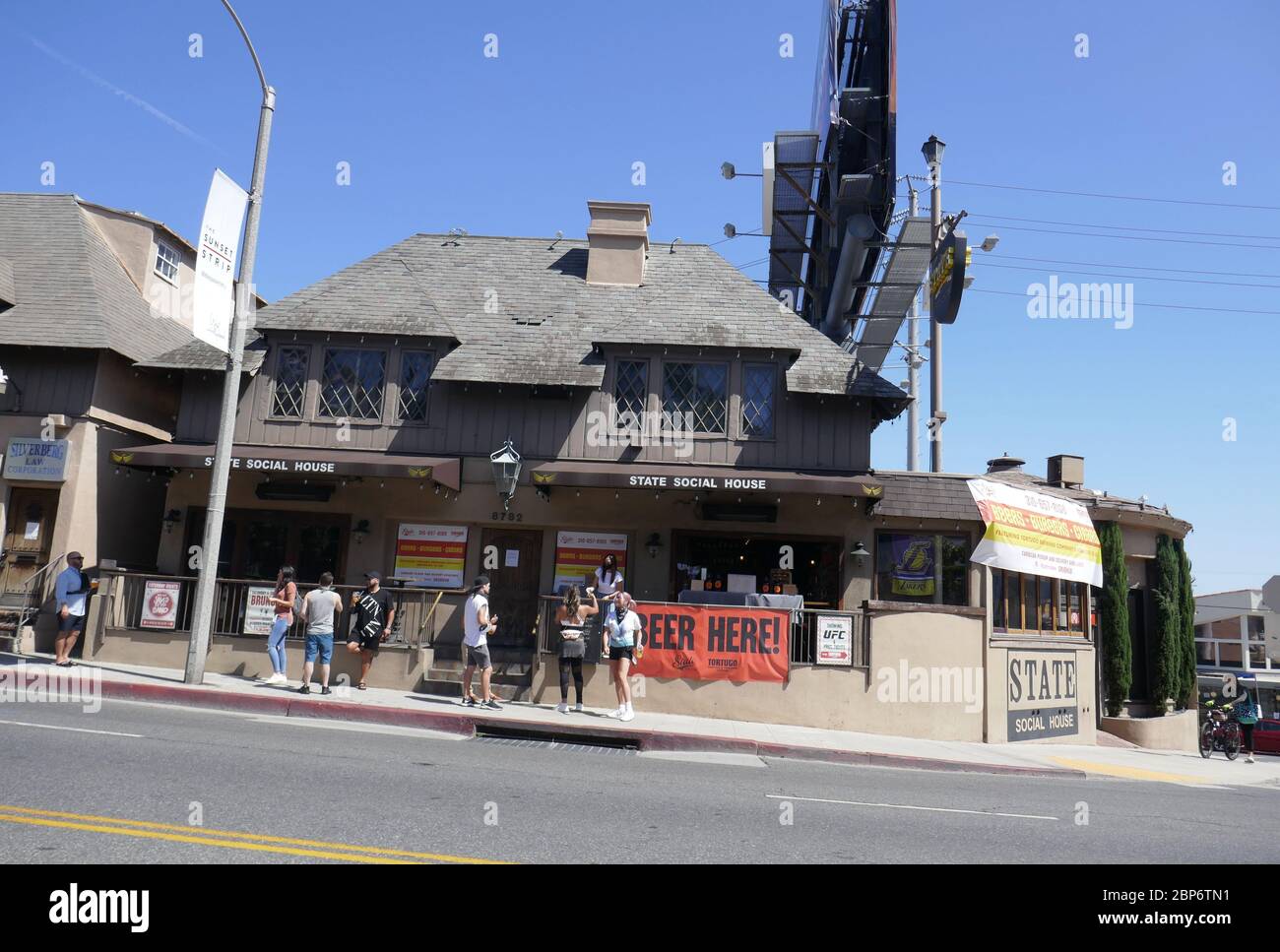 West Hollywood, California, USA 17th May 2020 A general view of ...