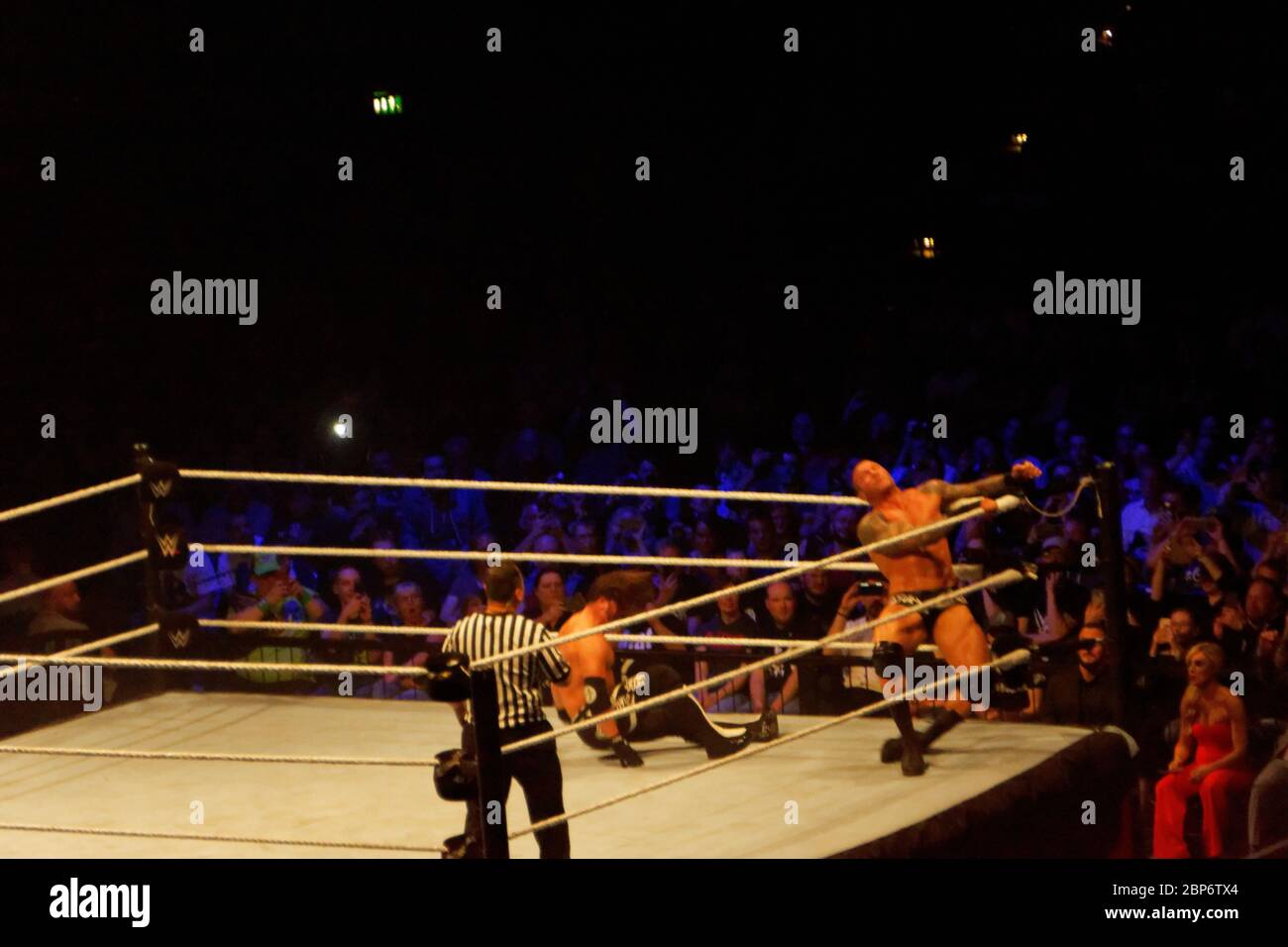 The WWE Live Event "SmackDown Live" in Hamburg Stock Photo - Alamy