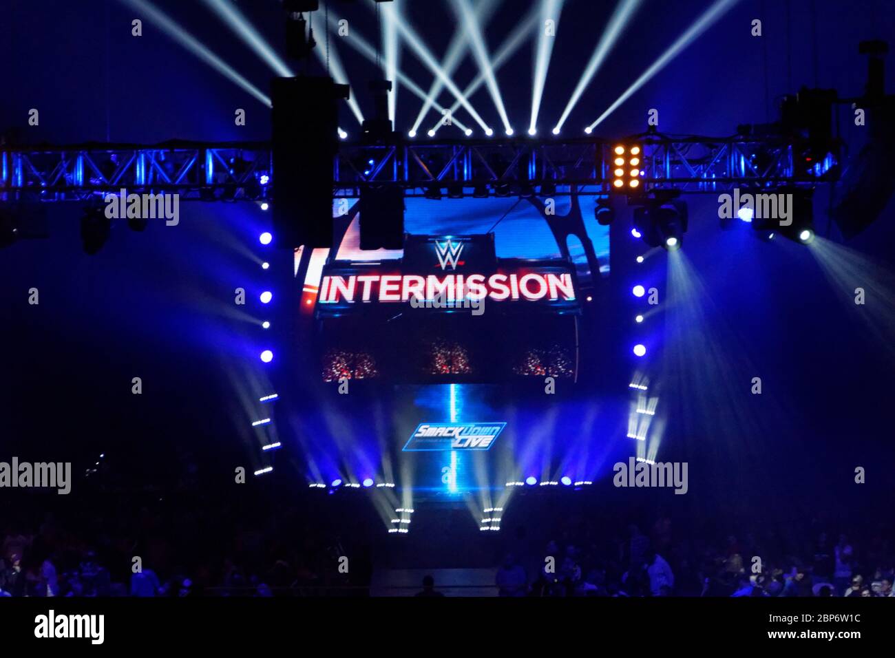The WWE Live Event "SmackDown Live" in Hamburg Stock Photo - Alamy